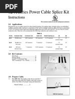Aberdare Cable Selection Chart | PDF