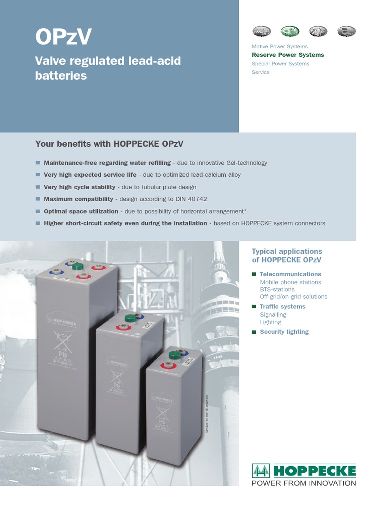 OPzV en | PDF | Manufactured Goods | Electrical Engineering