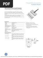 Sentrol 1078 1076 Series Magnetic Contacts Data Sheet | PDF | Switch ...