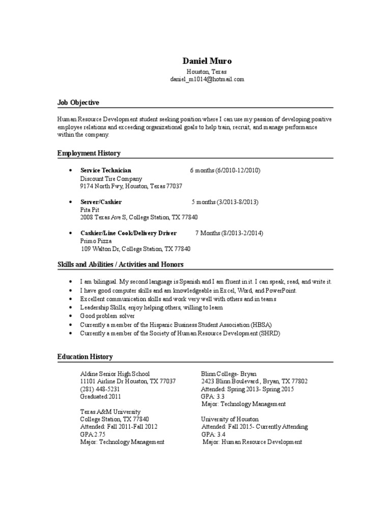 Resume DM Cuin | PDF