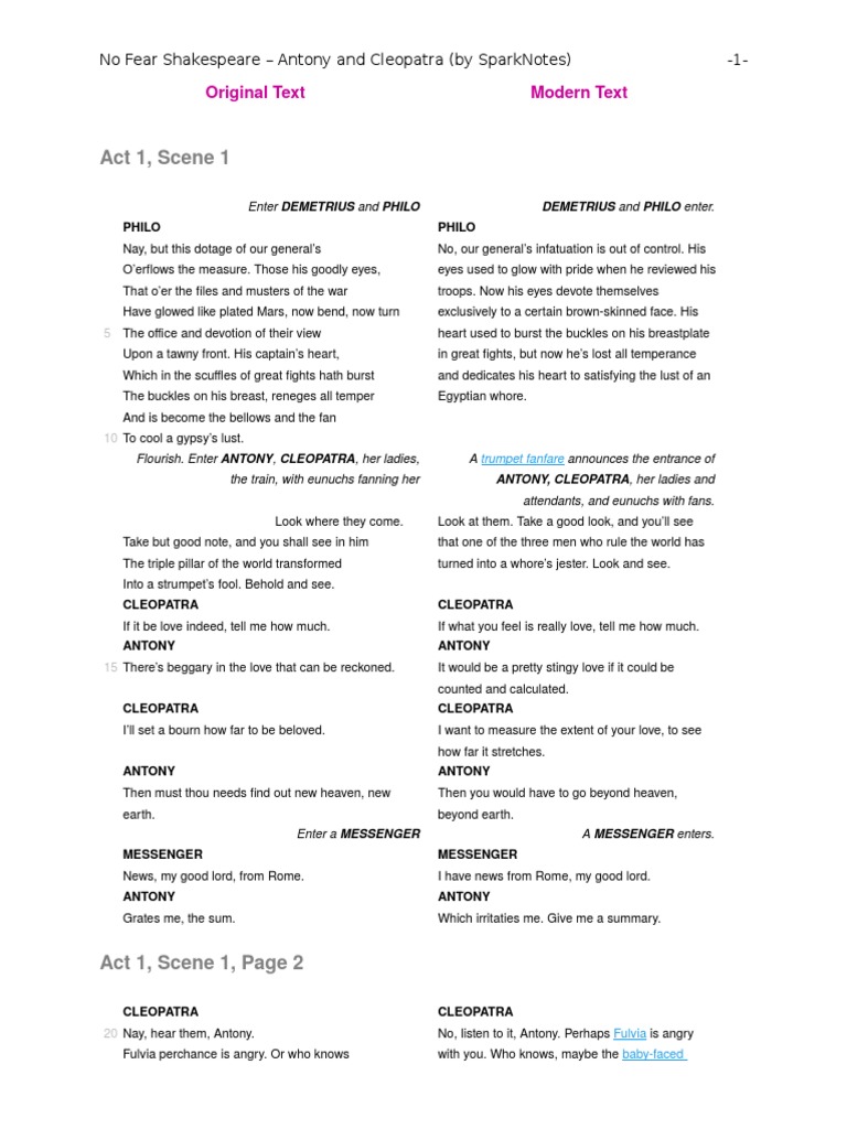 Antony and Cleopatra | PDF | Mark Antony | Augustus