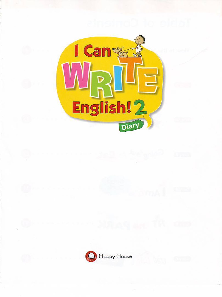 I Can Write English 2 Mack Andrea | PDF