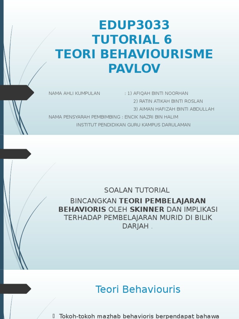 Tutorial 6 | PDF