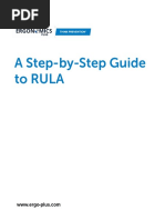 RULA Employee Assessment Worksheet: A. Arm and Wrist Analysis B. Neck ...