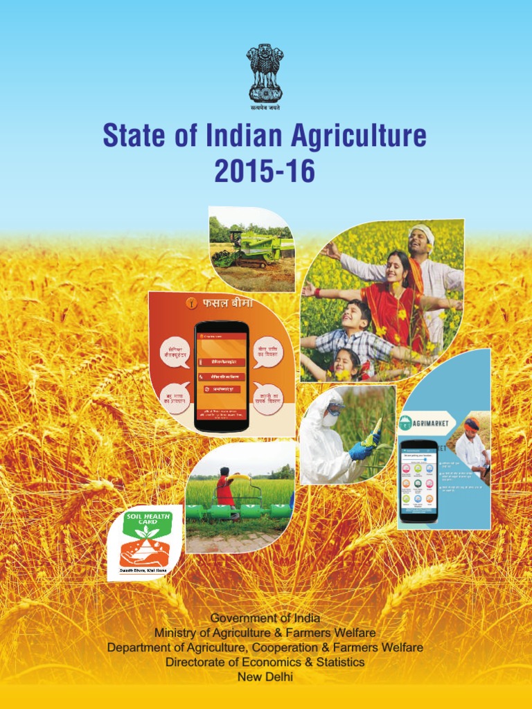 State of Indian Agriculture, 2015-16 | PDF | Livestock | Agriculture