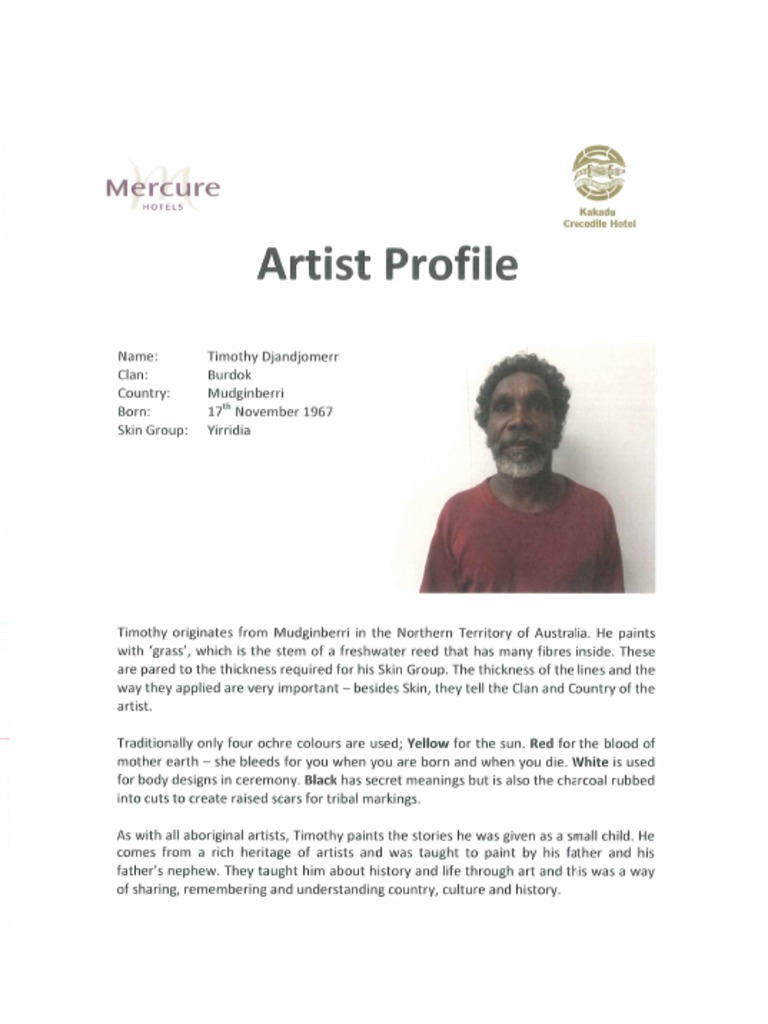 Artists Profile | PDF