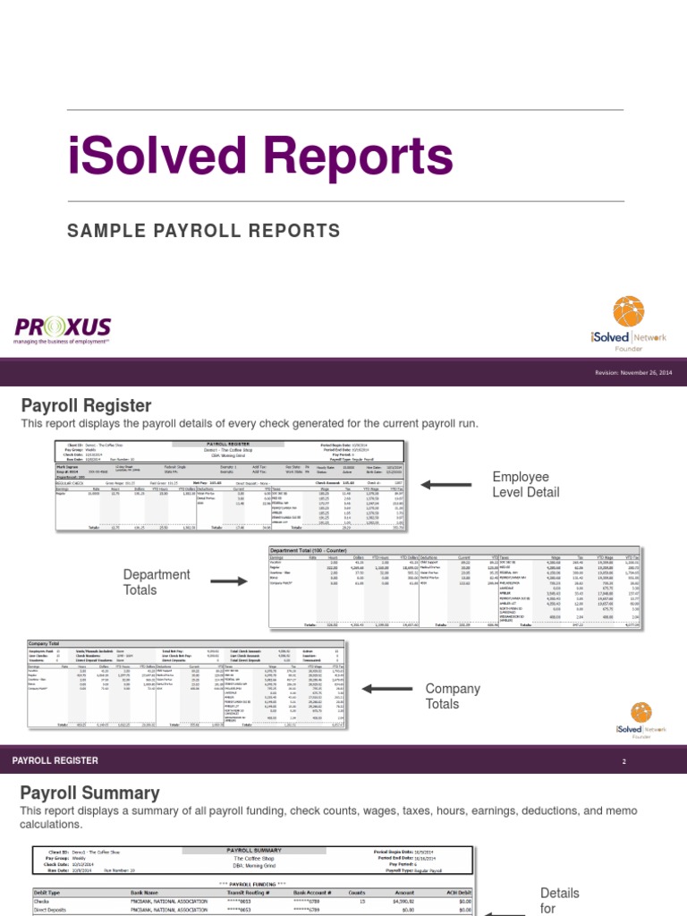 Payroll Summary Report PDF Template | PDF | Payroll | Employee Relations