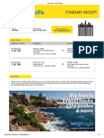 Cebu Pacific Flight Itinerary Sample | PDF | Aviation | Business