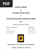 5KLPD Ethanol Plant Report | PDF | Ethanol