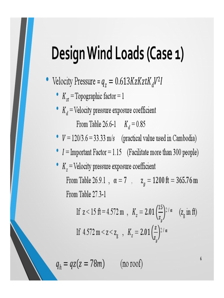 Wind Load Calculation Guide | PDF