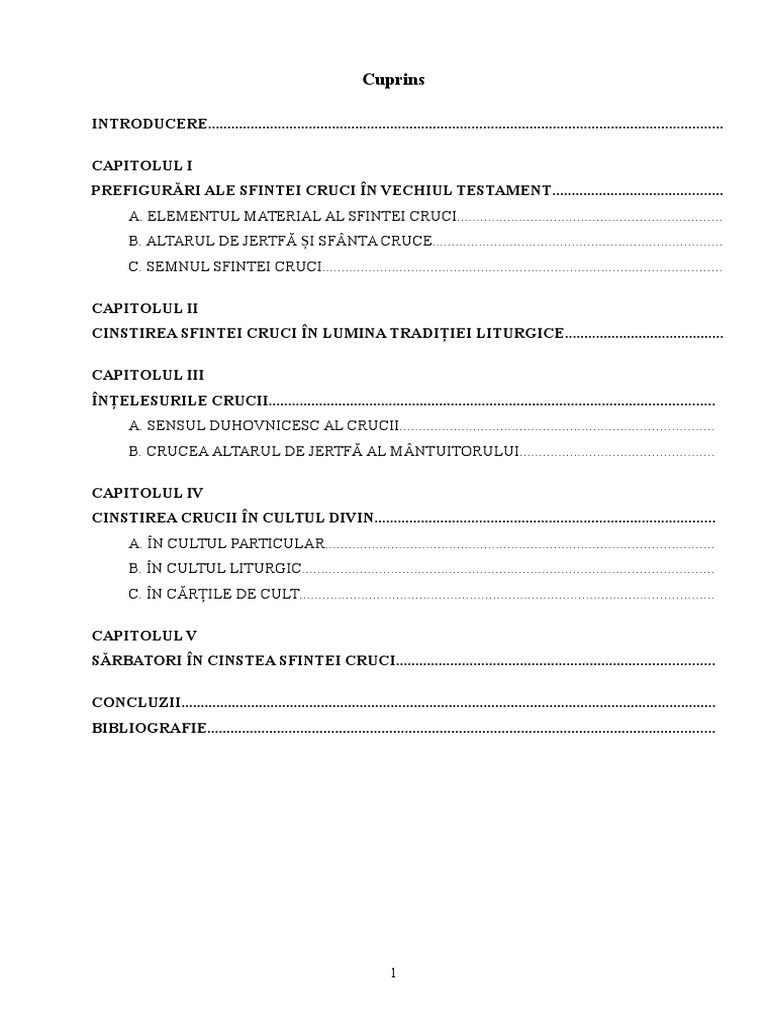 Sfânta Cruce Şi Cultul Sfintei Cruci | PDF