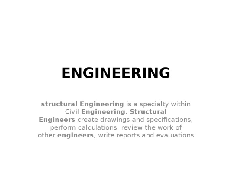 Structural Engineering | PDF
