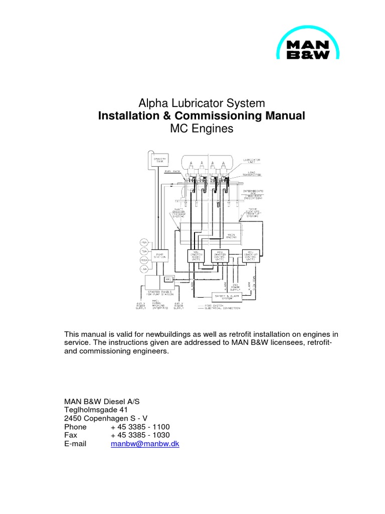 Alpha Lubricator System Manual | PDF | Cylinder (Engine) | Pump