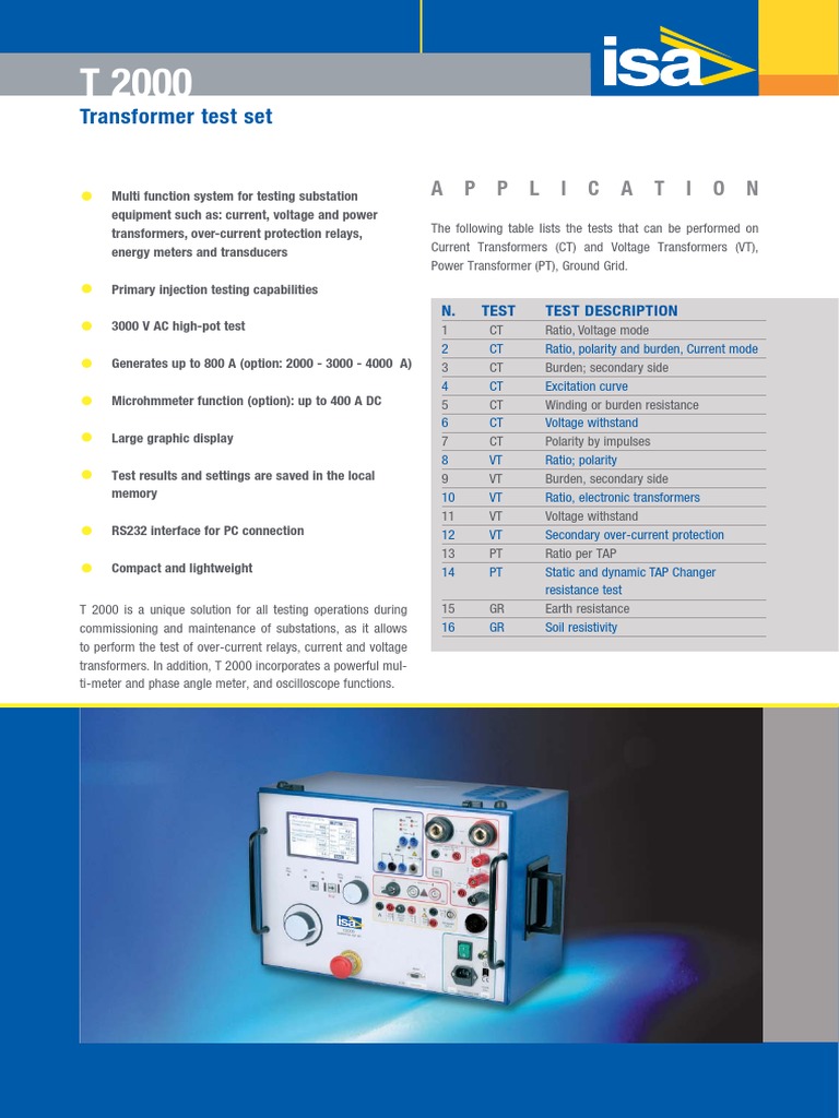 T2000 | PDF | Transformer | Electrical Connector