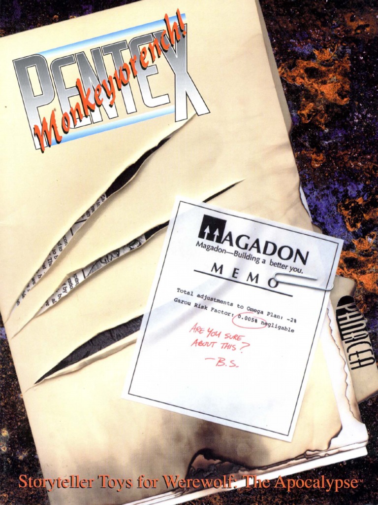 WOD - Werewolf - The Apocalypse - Monkeywrench! Pentex PDF | PDF