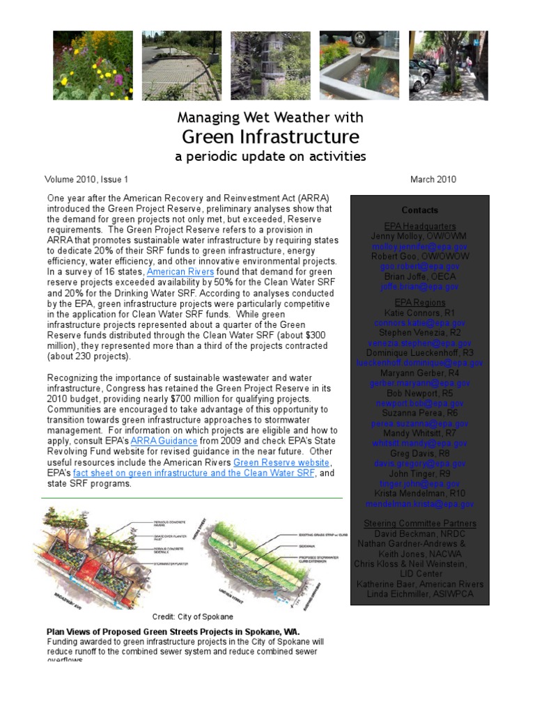 Managing Wet Weather With Green Infrastructure, March 2010 Bulletin ...