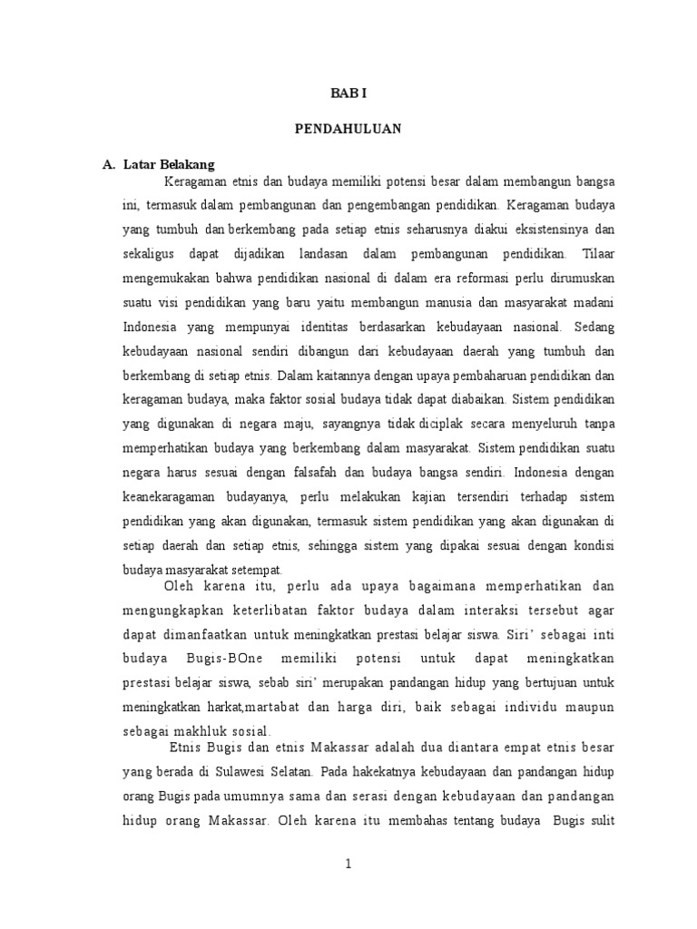Keragaman Budaya Bugis Bone | PDF