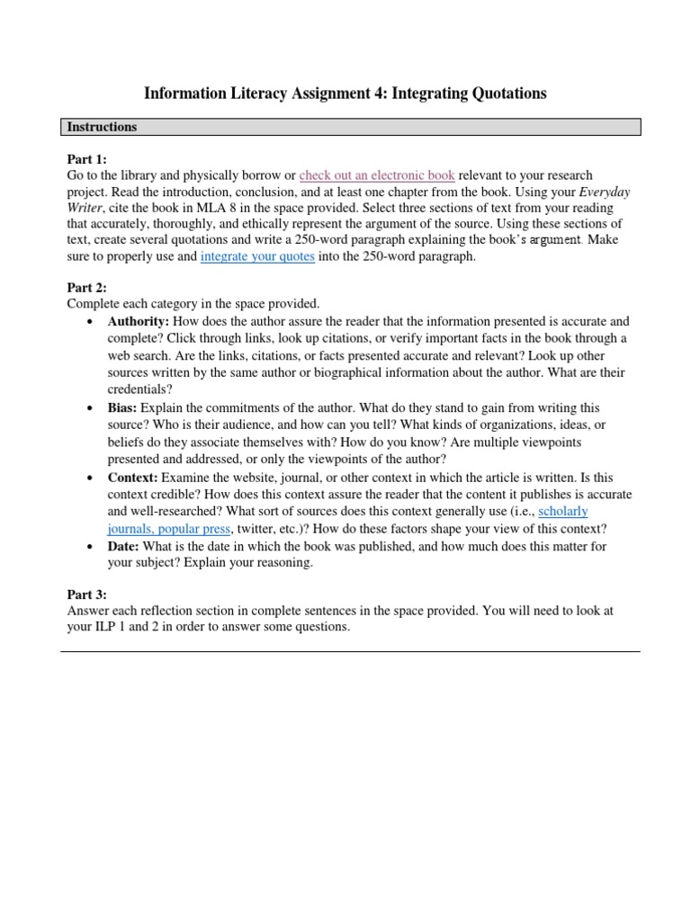 Ila4 - Integrating Quotations | PDF | Citation | Databases