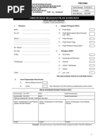 Jadual Pertama - Borang Permohonan Perakuan Bomba | PDF