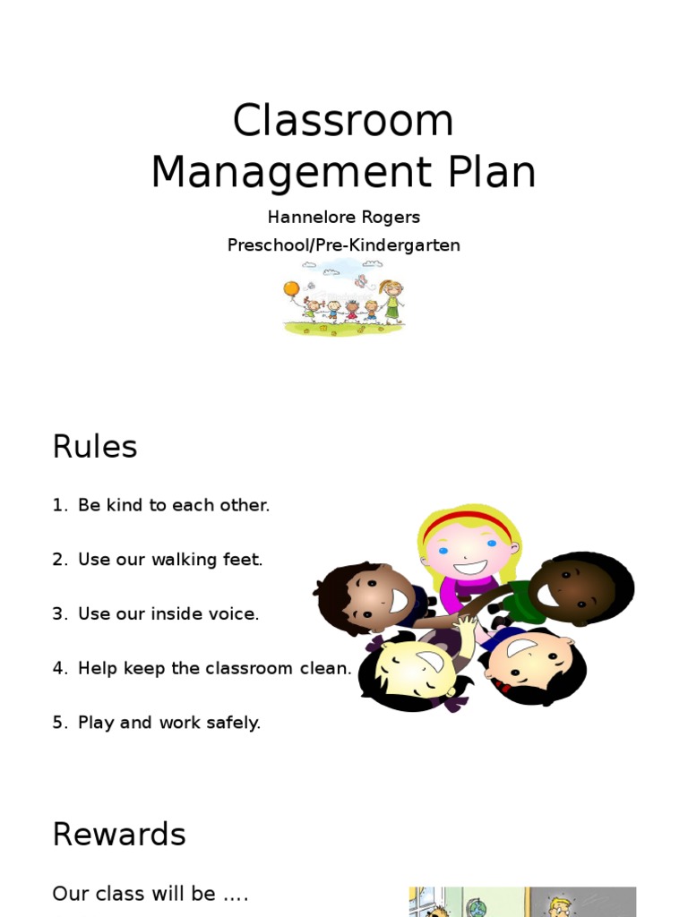 Classroom Management Plan | PDF