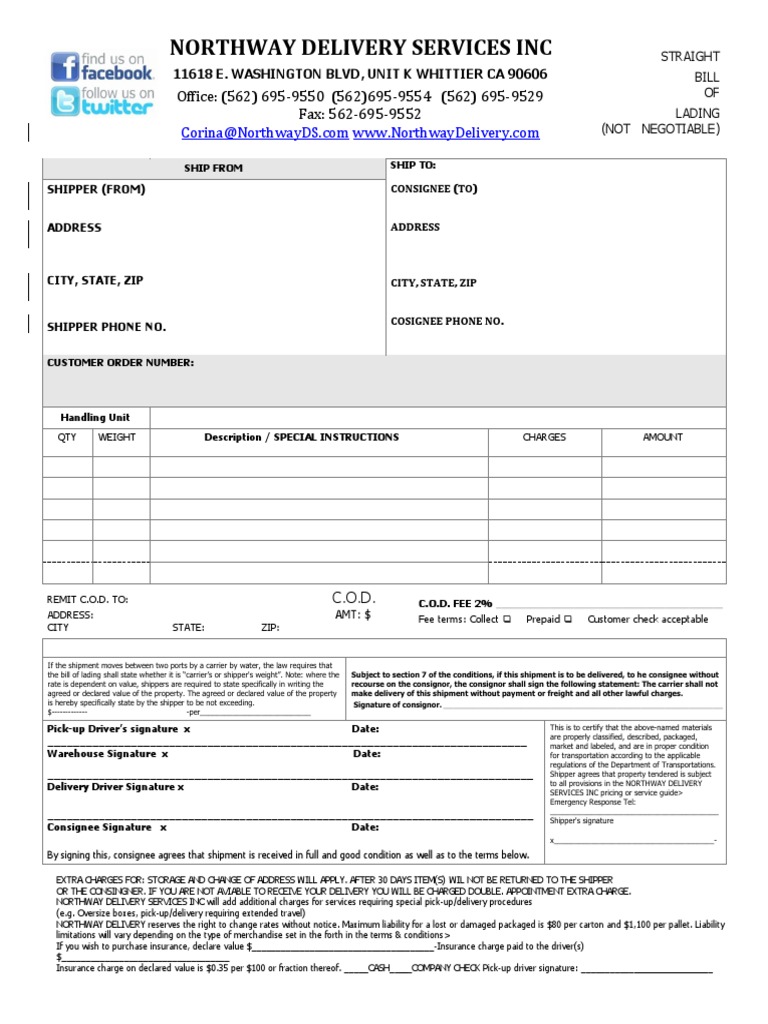 bill of lading | Cargo | Industries