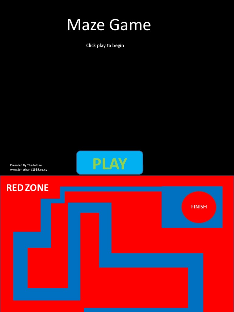 Interactive Maze Game Levels | PDF