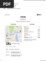 Uber Bill | PDF | Invoice | Payments