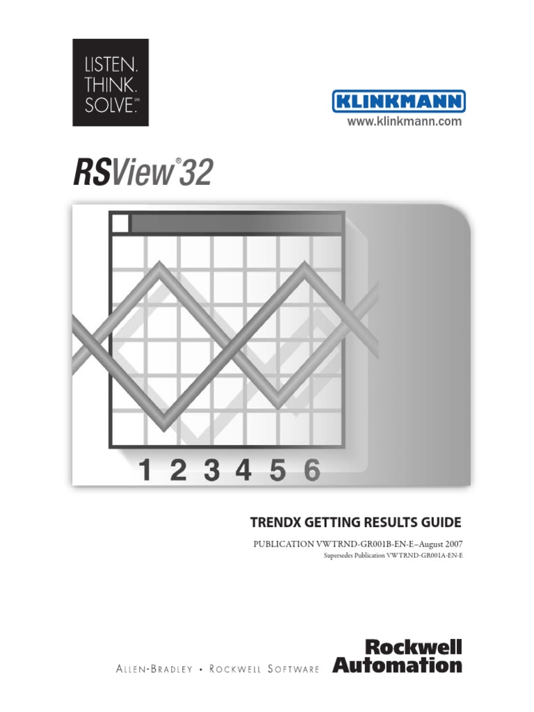 Rockwell Software RSView32 TrendX en 0811 | PDF | Internet Explorer ...