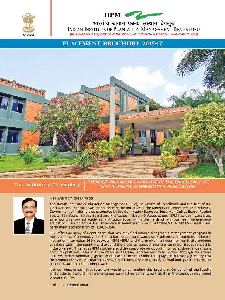 IIPM, Bengaluru | PDF | Master Of Business Administration | Marketing