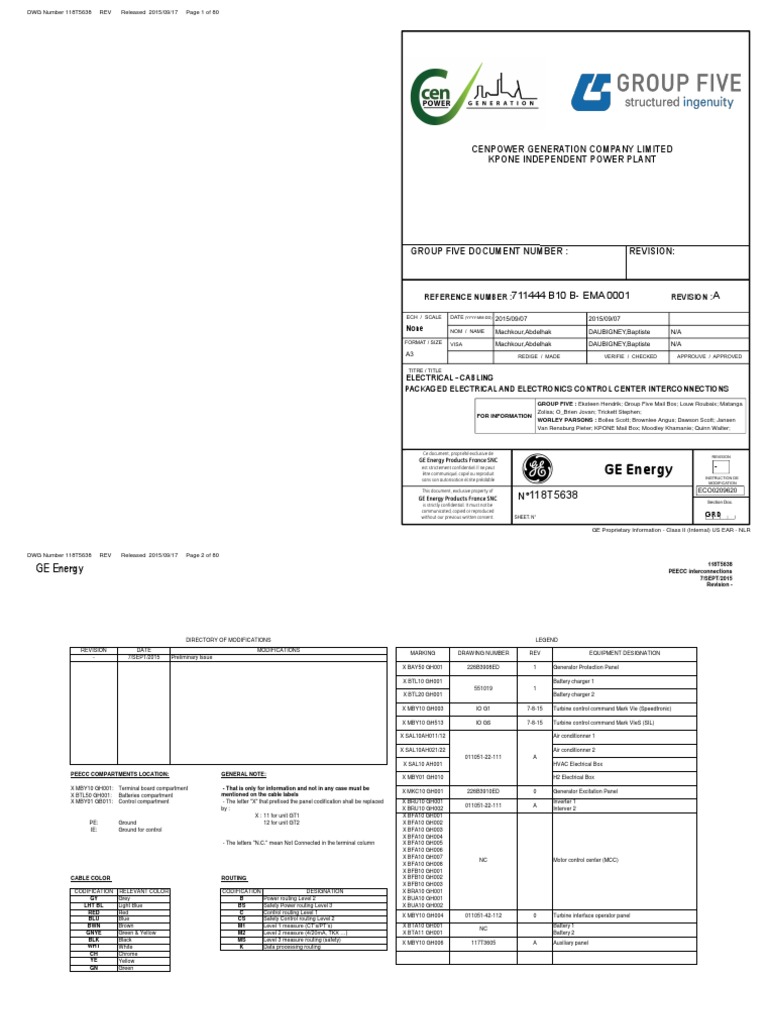 B10 B - EMA 0001 (0) - Electrical Cabling Interconnection PEECC | PDF ...