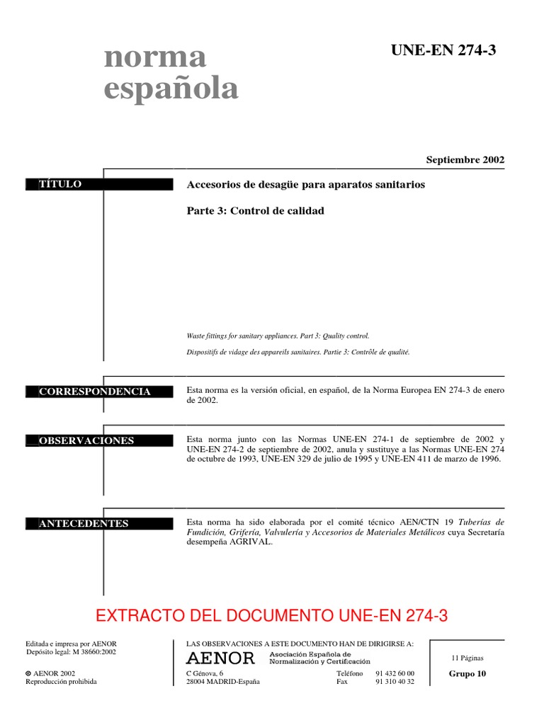 Une en 274-3-2002 | PDF | Science | Tecnología (general)