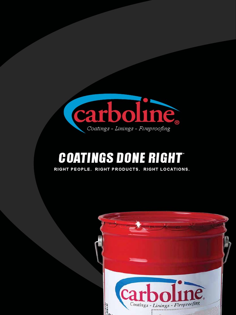 Carboline Brochure | Epoxy | Corrosion