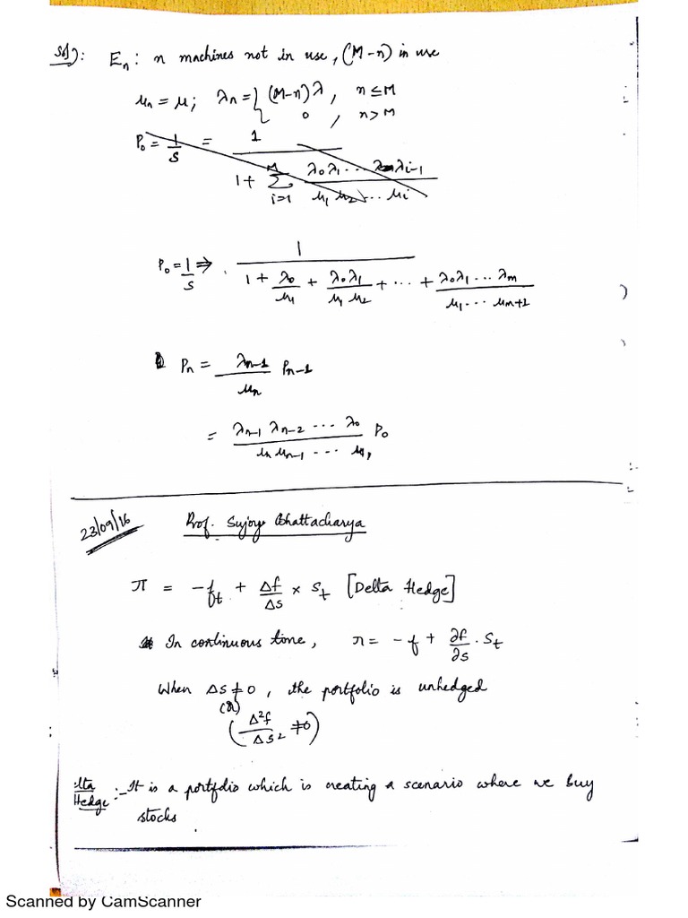 Stochastics Endsem | PDF