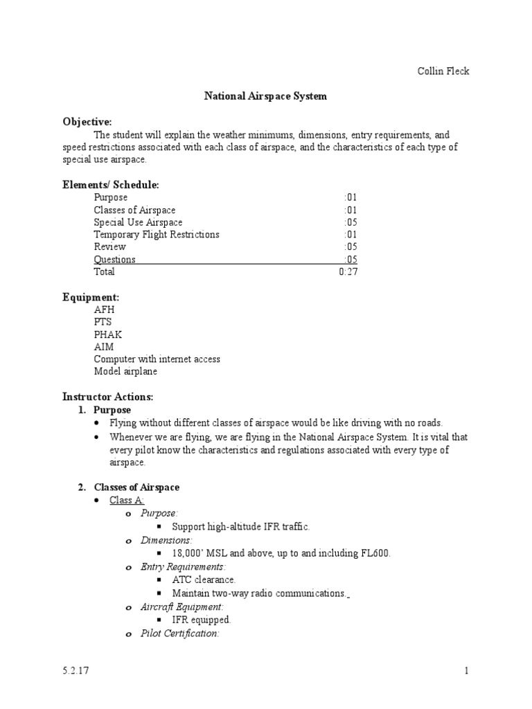National Airspace System LP | Download Free PDF | Instrument Flight ...
