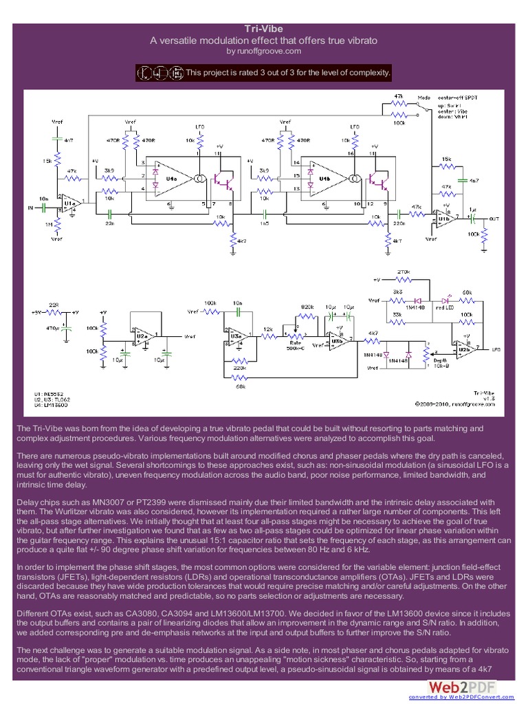 Trivibe ROG | PDF | Frequency Modulation | Amplifier