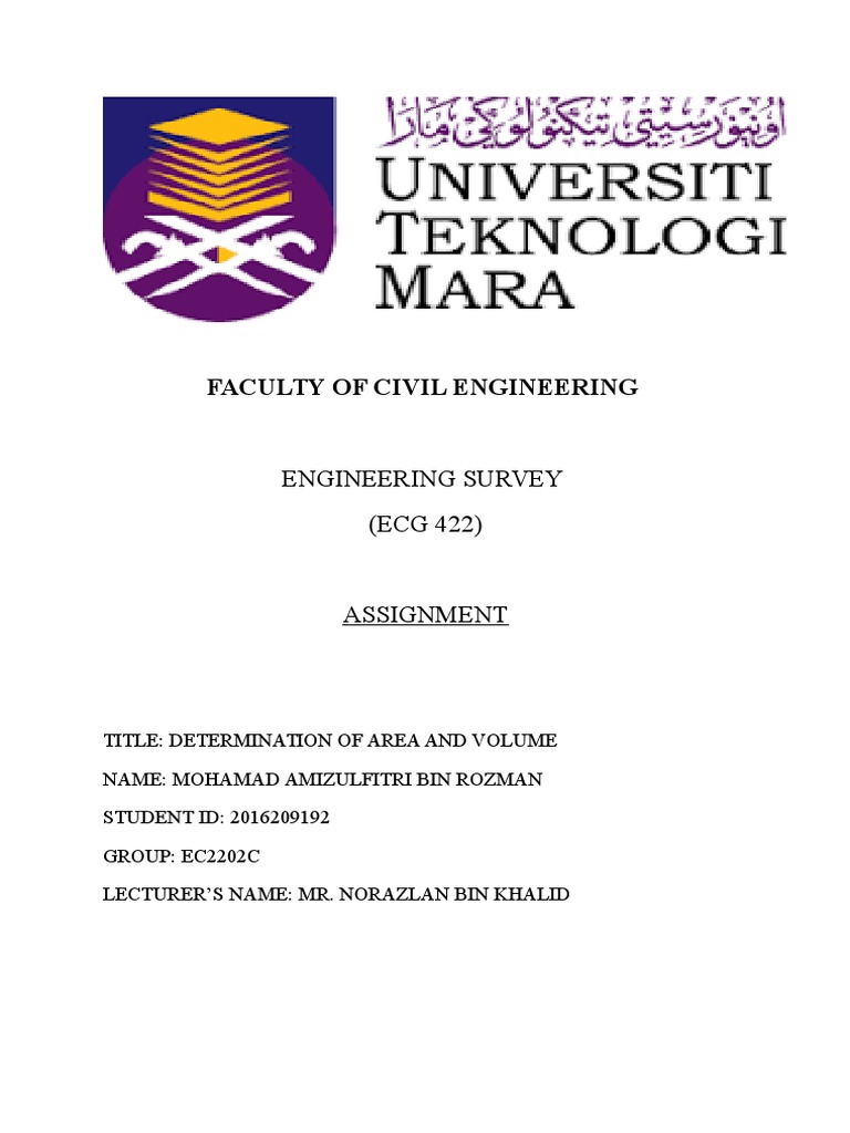 Surveying Area And Volume Pdf Volume Mathematical Analysis