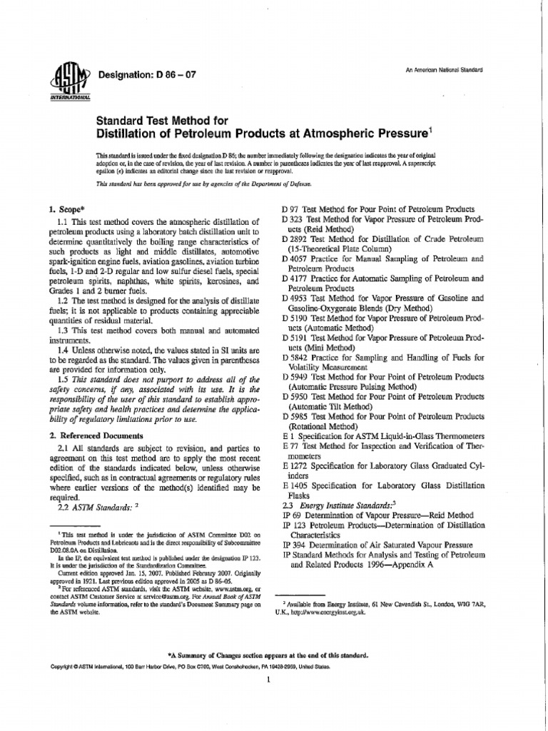 astm_d86.pdf | Distillation | Thermometer