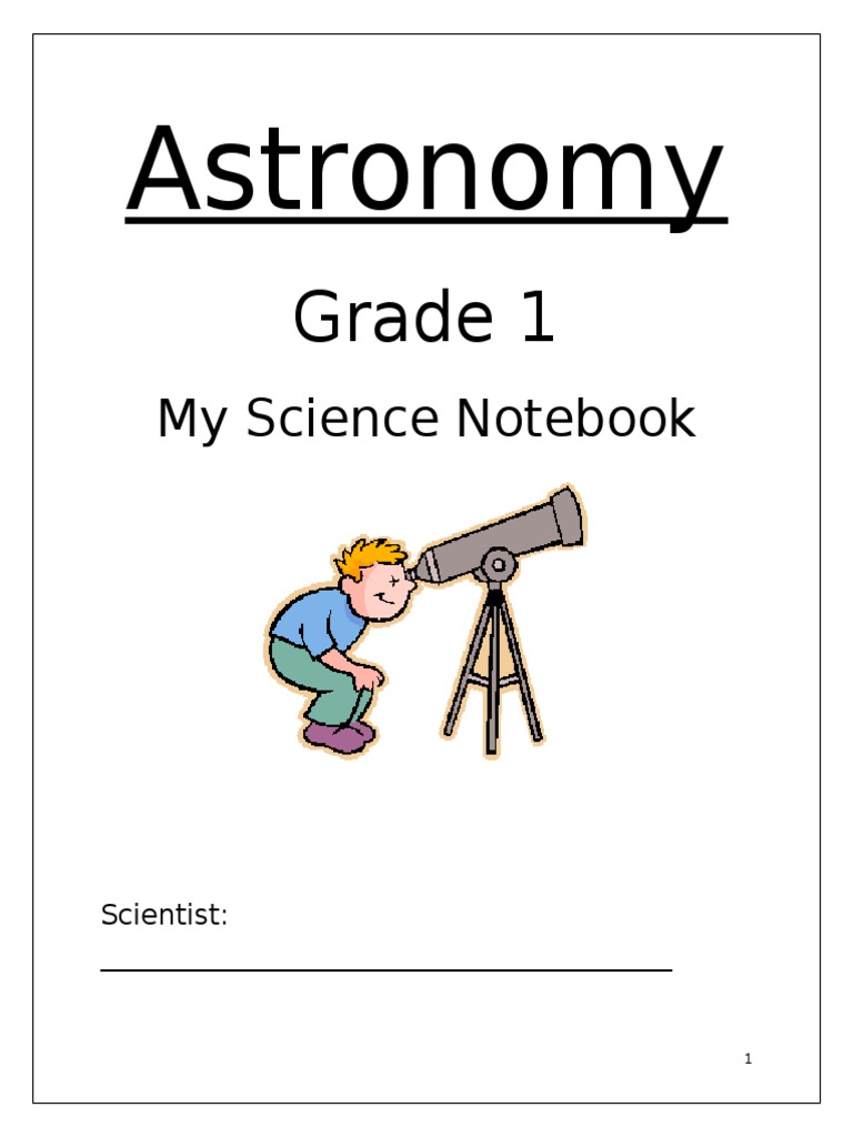 Astronomy: Grade 1 | PDF | Planets | Uranus