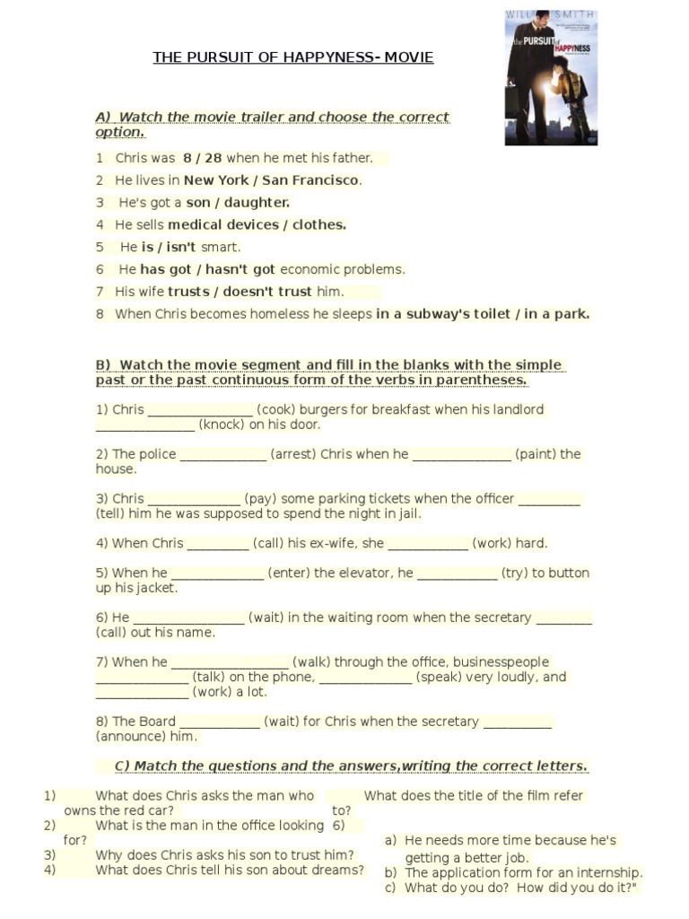 The Pursuit of Happyness | PDF