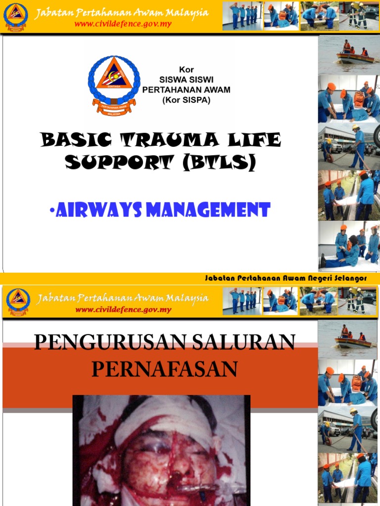 Topik 8 - Pengenalan Peralatan Basic Trauma and Life Support (BTLS) | PDF