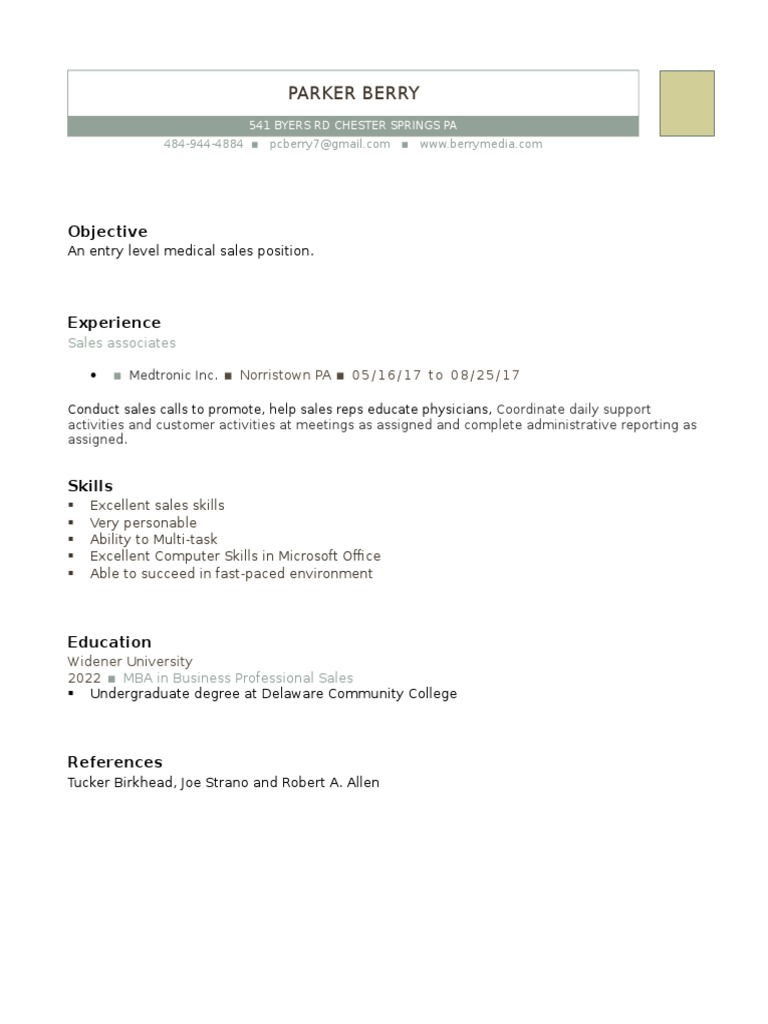 Revised Resume | PDF