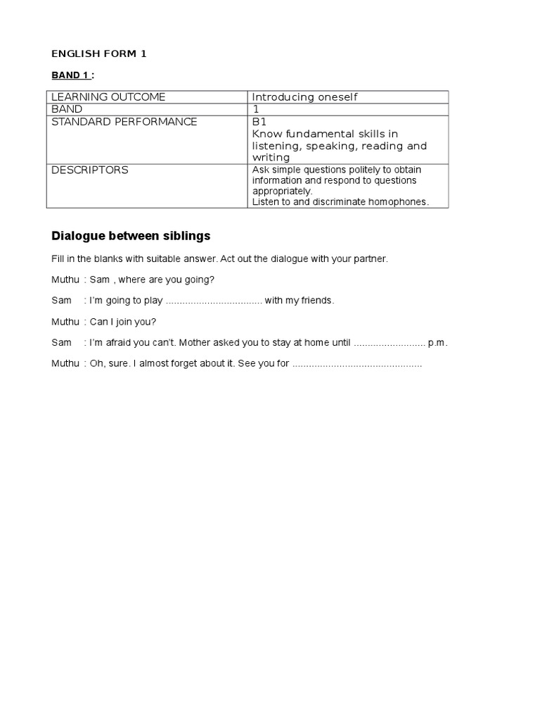 Sample Worksheet | PDF | Cognition | Linguistics