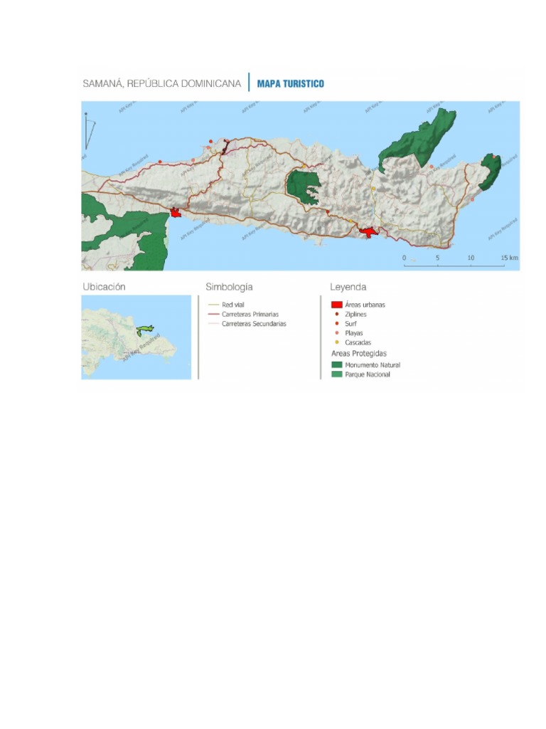 Mapa Turistico Samana | PDF