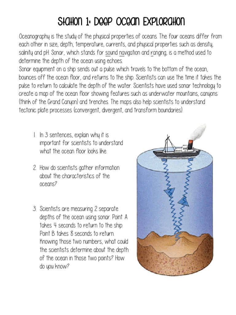 8 e 1 2 Oceans Stations | PDF | Science & Mathematics