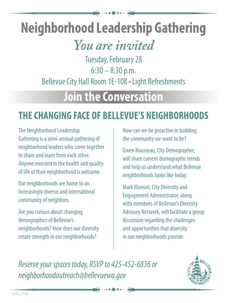 Neighbourhood Gathering | PDF