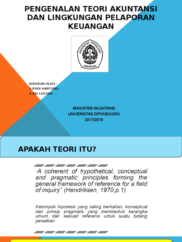 CRAIG DEEGAN 1 Teori Akuntansi | PDF