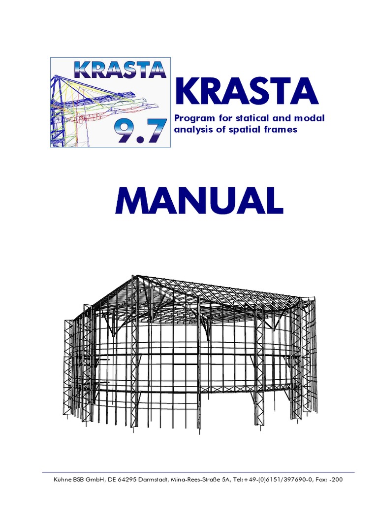 Krasta Manual English 9.7 | PDF | Windows Registry | Computer File