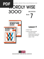 10 Answers Wordly Wise Book 10 | PDF