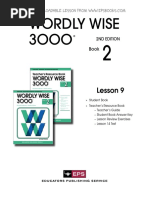 Wordly Wise 3000 Book 7 Answer Key | PDF | Scribd