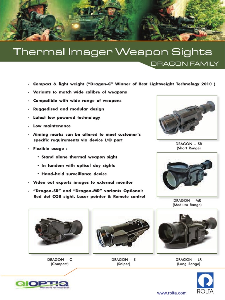 Dragon Thermal Imager Weapon Scope (The Dragon Family) | PDF